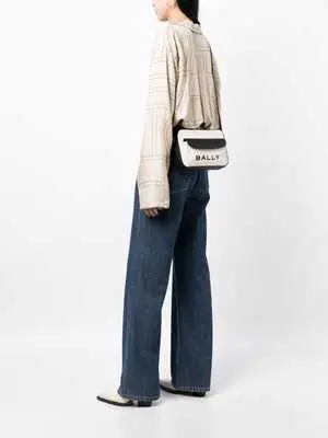Bally Bar Daniel Logo-print Crossbody Bag