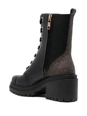 Michael Kors Hanley 75mm Leather Combat Boots