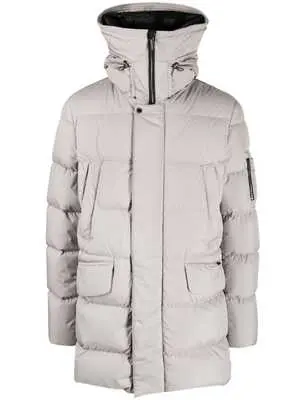 MOORER Zip-up Padded Down Jacket