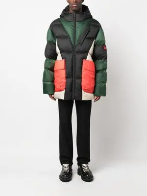 Dsquared2 Colour-block Panelled Padded Jacket