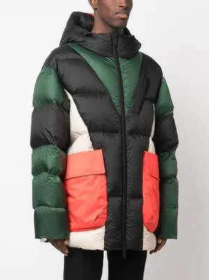 Dsquared2 Colour-block Panelled Padded Jacket