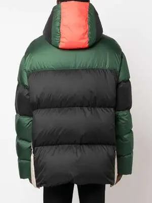 Dsquared2 Colour-block Panelled Padded Jacket