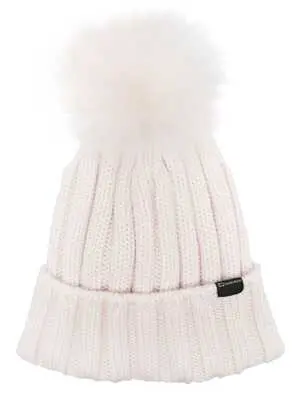 Woolrich Logo-patch Beanie - White