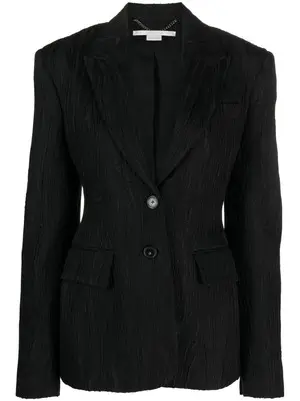Stella McCartney Jacquard Single-breasted Blazer