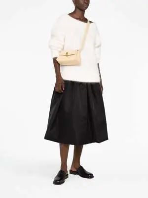JIL SANDER Leather Shoulder Bag