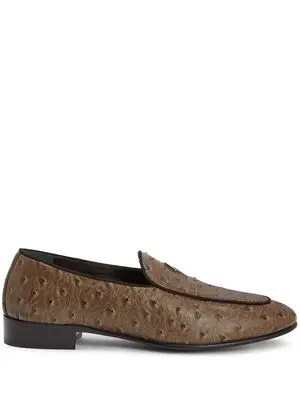 GIUSEPPE ZANOTTI Rudolph Loafers - Brown