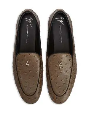 GIUSEPPE ZANOTTI Rudolph Loafers - Brown