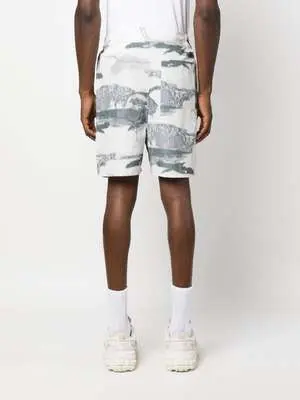 Henrik Vibskov Graphic-print Bermuda Shorts
