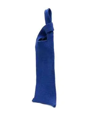 A. ROEGE HOVE Emma Knitted Tote Bag - Blue