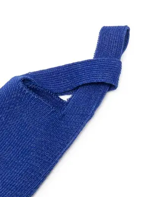 A. ROEGE HOVE Emma Knitted Tote Bag - Blue