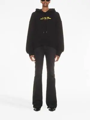 Off-White Slogan-print Cotton Hoodie