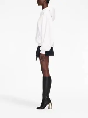 Off-White Slogan-print Drawstring Hoodie