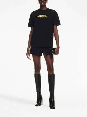 Off-White Slogan-print Short-sleeve T-shirt