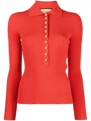 Gucci Ribbed Shirts For Women