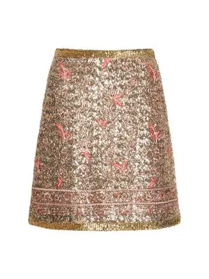Giambattista Valli Sequined Mini Skirt - Multicolor
