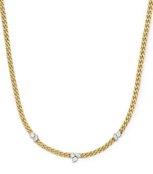 JADE TRAU Posey Station Necklace