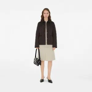 Burberry Quilted Nylon Jacket - Peat/brush
