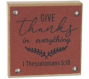 MELROSE Give Thanks Harvest Sign