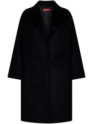 Max Mara Maxmara Studio Acqua Coat - Black