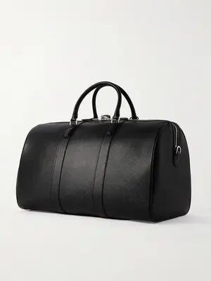 Burberry Boston Full-grain Leather Duffle Bag