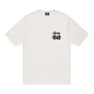 StÜssy Dice Pigment Dyed Tee 'natural - White