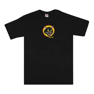 Supreme Cat Tee - Black