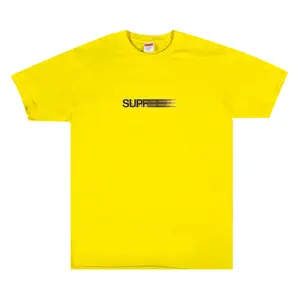 Supreme Motion Logo Tee - Yellow