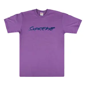 Supreme Futura Logo Tee - Purple