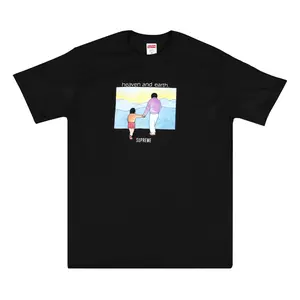 Supreme Heaven And Earth T-shirt - Black