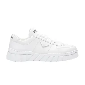 Prada Leather Sneakers - White