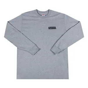 Supreme Sacred Unique Long-sleeve Tee 'heather - Grey