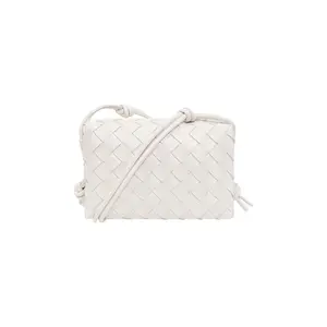 Bottega Veneta Loop Mini Shoulder Bag 'white/gold' White