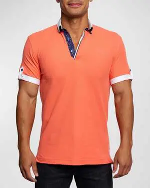 MACEOO Mozartdc Polo Shirt Pink