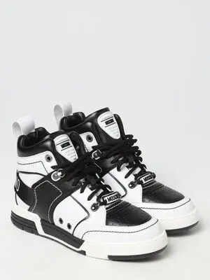 Moschino Synthetic Leather Sneakers