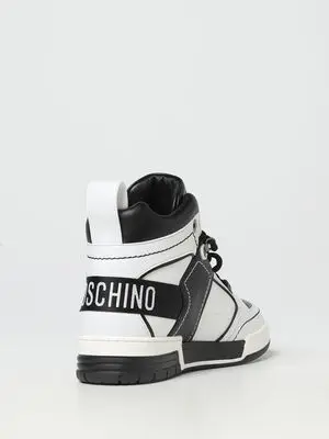 Moschino Synthetic Leather Sneakers