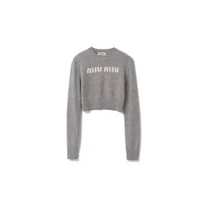 Miu Miu Long Sleeve Sweaters For Women