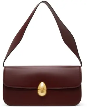 NEOUS NEOUS Burgundy Phoenix Baguette Bag - Burgundy