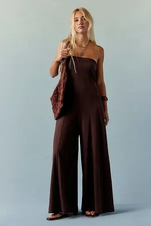 Free People Free People Kamora One-Piece Holiday Chocolate