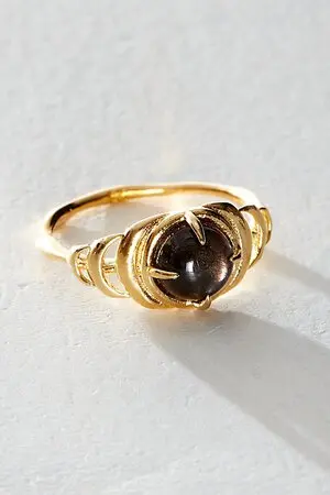 STUDIO GRUN Seven Moons Ring - Black
