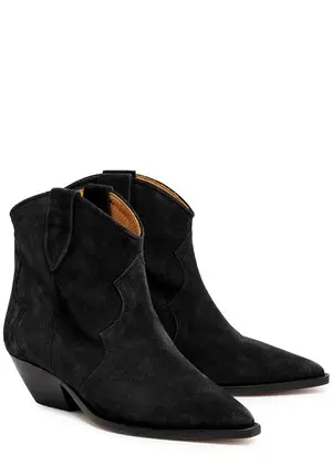 Isabel Marant Dewina 50 Suede Ankle Boots