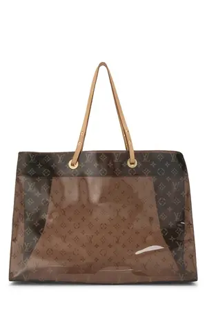 LOUIS VUITTON Monogram Cruise Cabas Tote - Brown