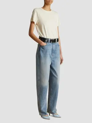Khaite Martin Wide-leg Jeans