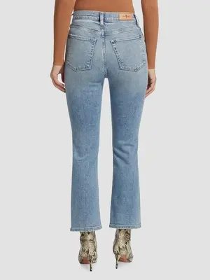 7 For All Mankind Josefina Slim Crop Jeans