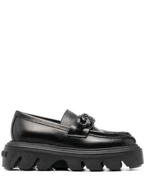 Casadei Leather Loafers