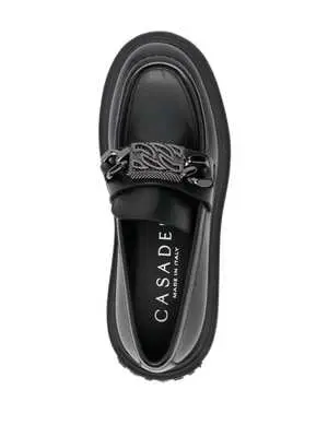 Casadei Leather Loafers