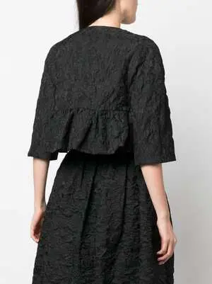 Erdem Textured Cropped Jacket