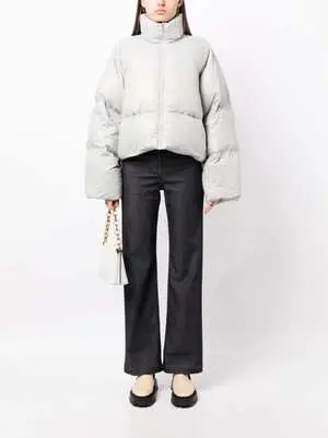 LOW CLASSIC High-neck Puffer Jacket