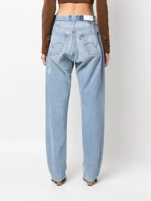 RE/DONE 90s Straight-leg Jeans - Blue
