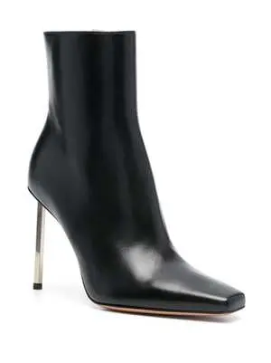Off-White Allen 100mm Leather Ankle Boots