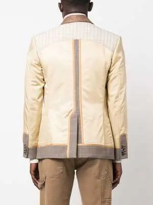 Moschino Panelled Double-breasted Blazer
